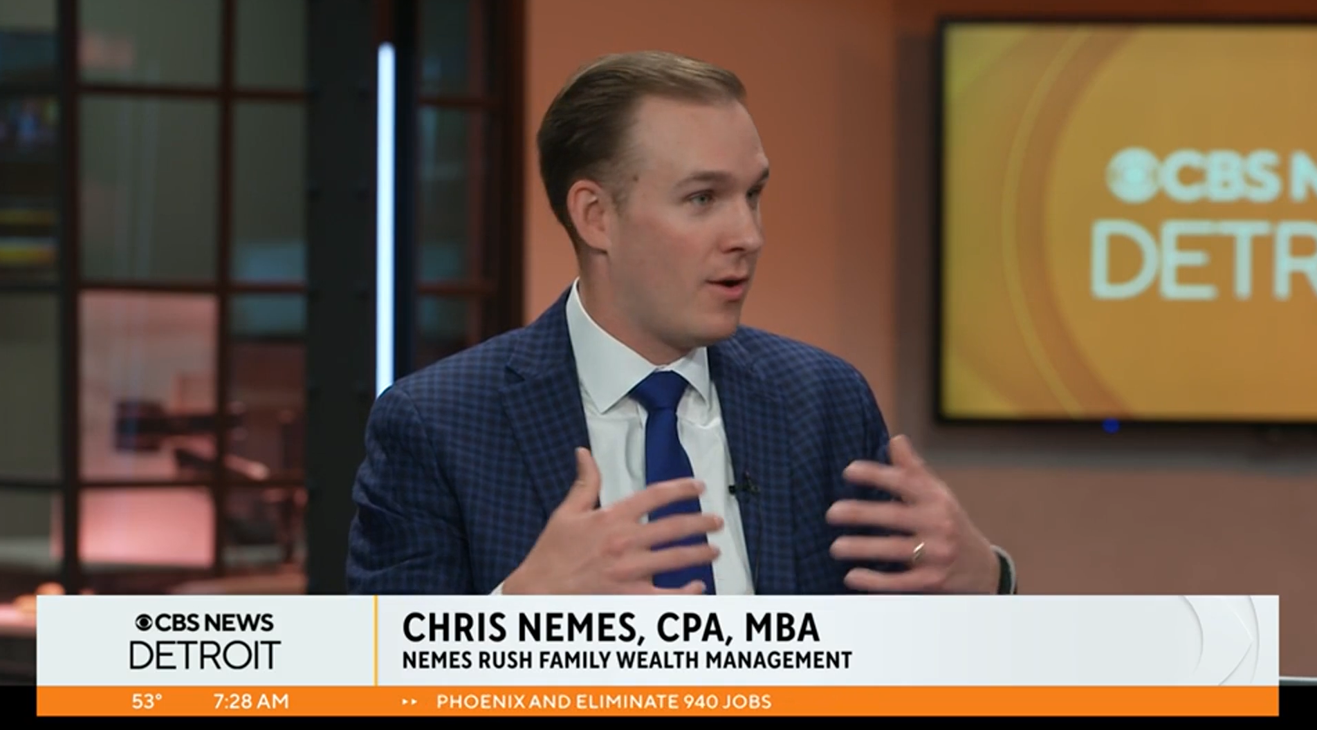 CBS Detroit — Making sure your 401K is working for you - Nemes Rush